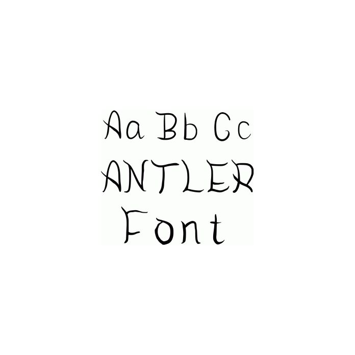 antler font