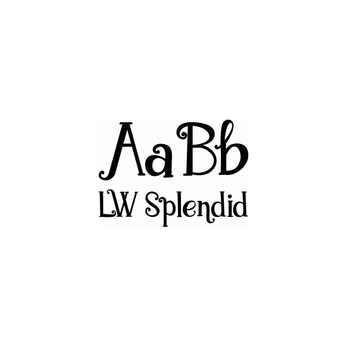 splendid font