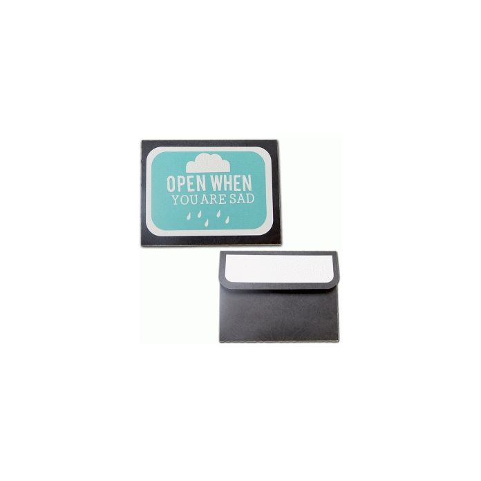 open when-you are sad envelope