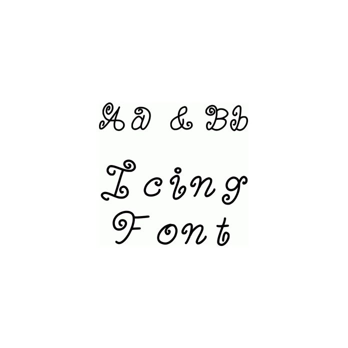 icing font