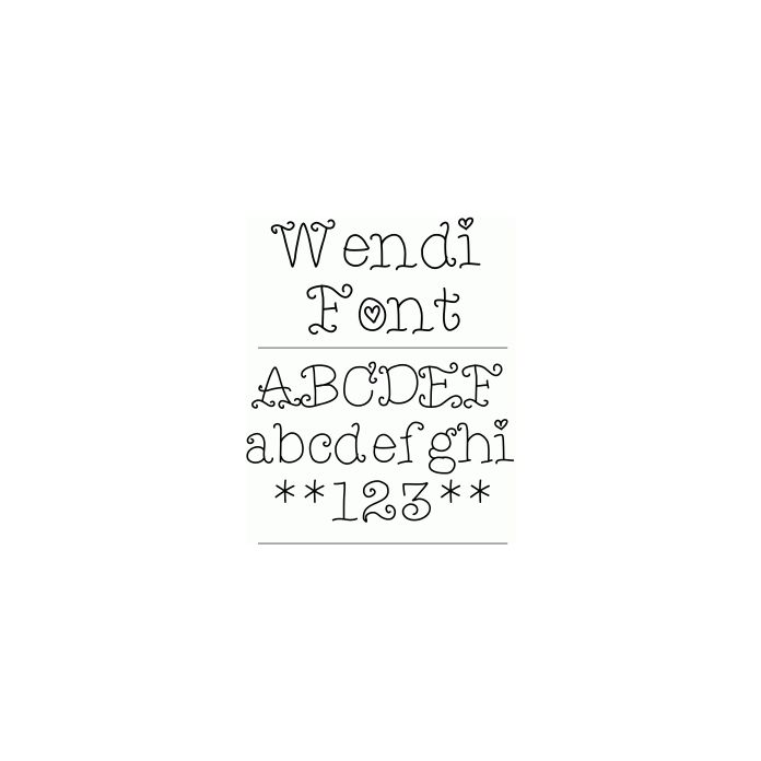wendi font