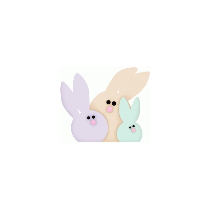 bunny trio