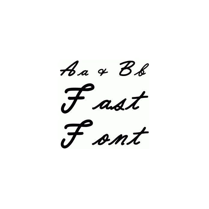 fast font
