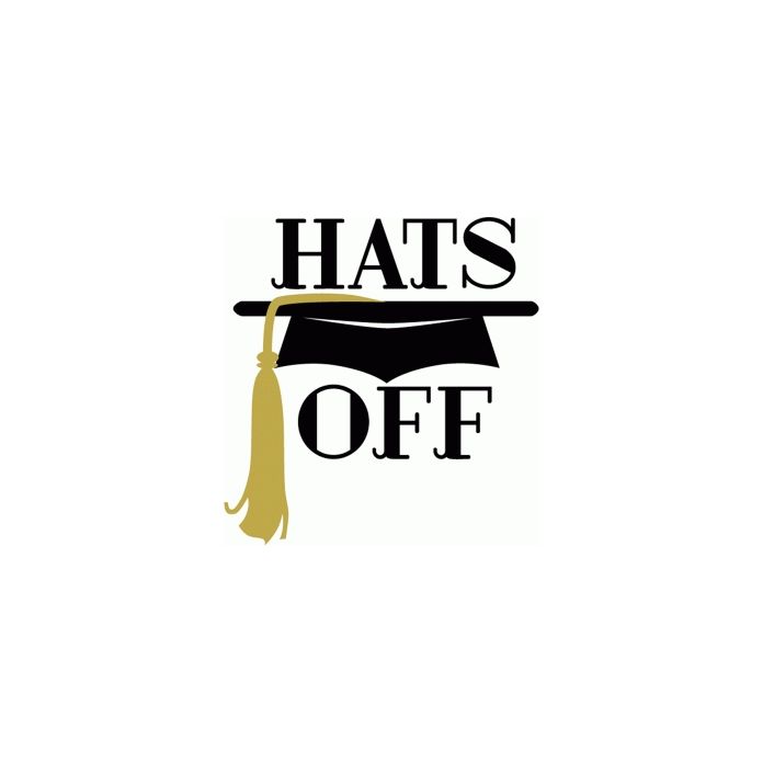 hats off graduation title