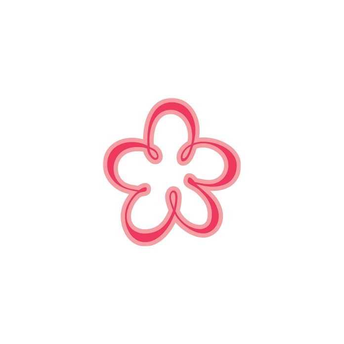 cute loopy flower