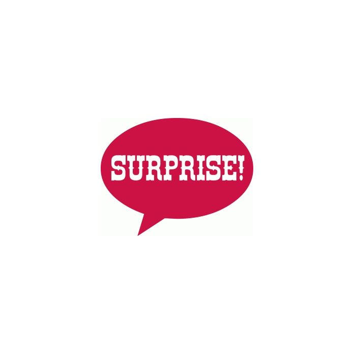 surprise speech bubble