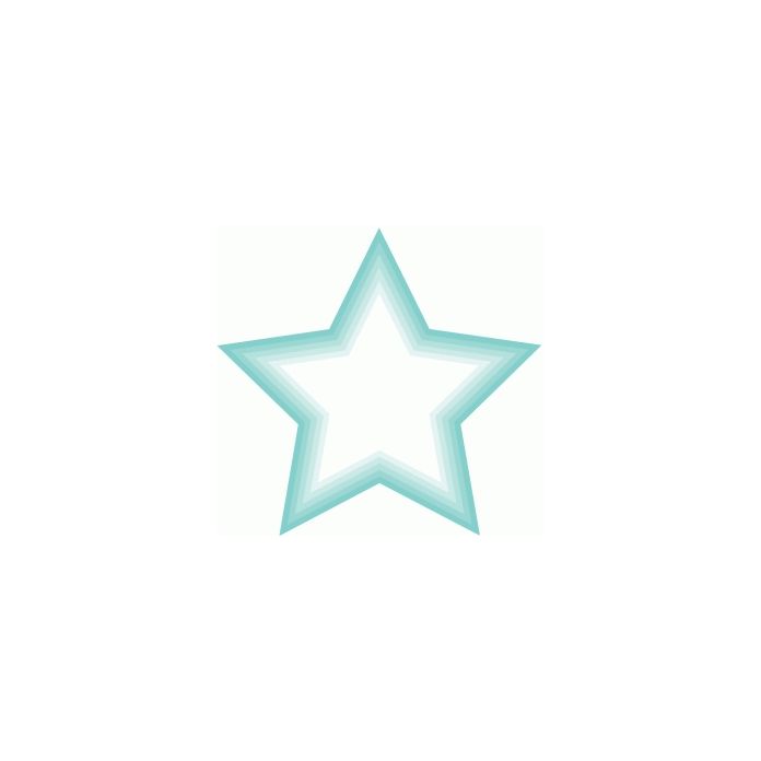 nested star shapes