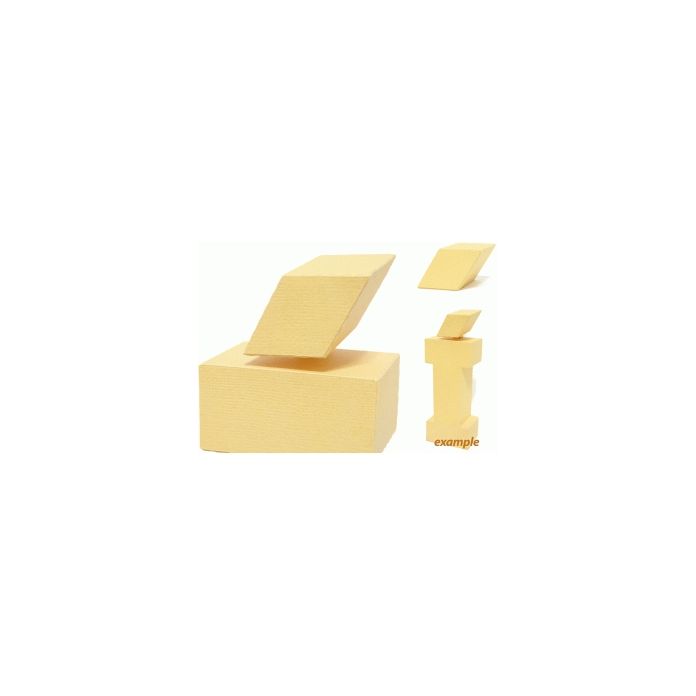 square acute accent block
