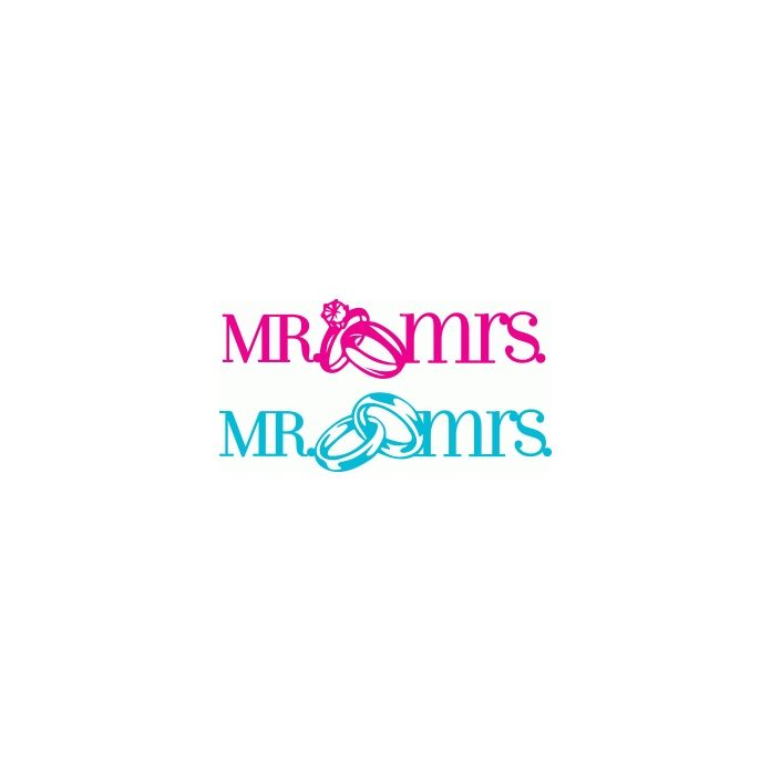mr and mrs rings set