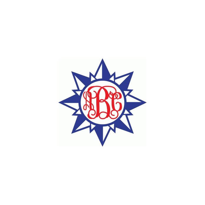 compass monogram