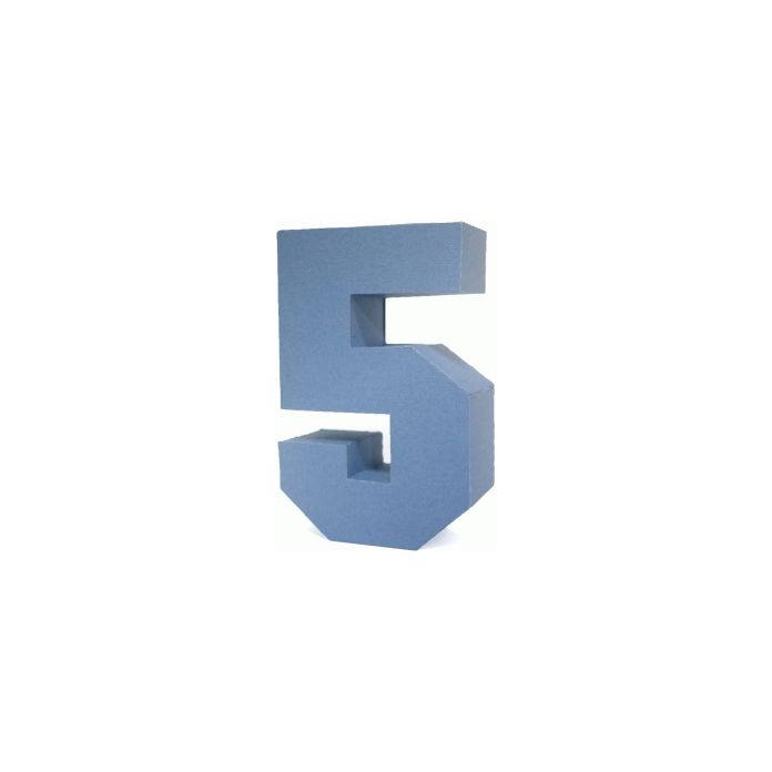 3d square number block 5