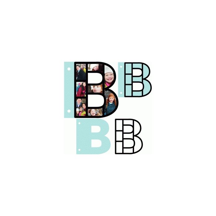 alphabet photo album—b