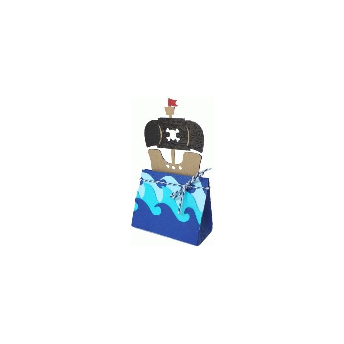 pirate ship favor bag