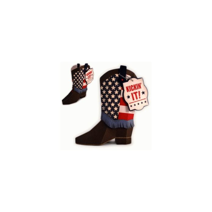 cowboy 3d boot panels fringe