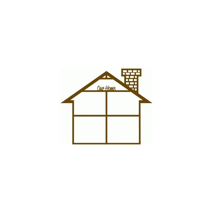 two-story house frame