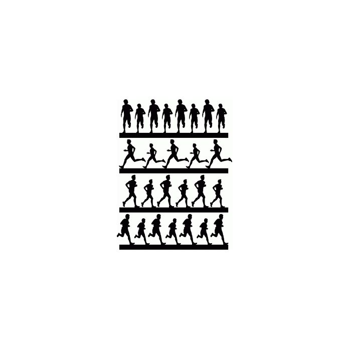 running man borders set