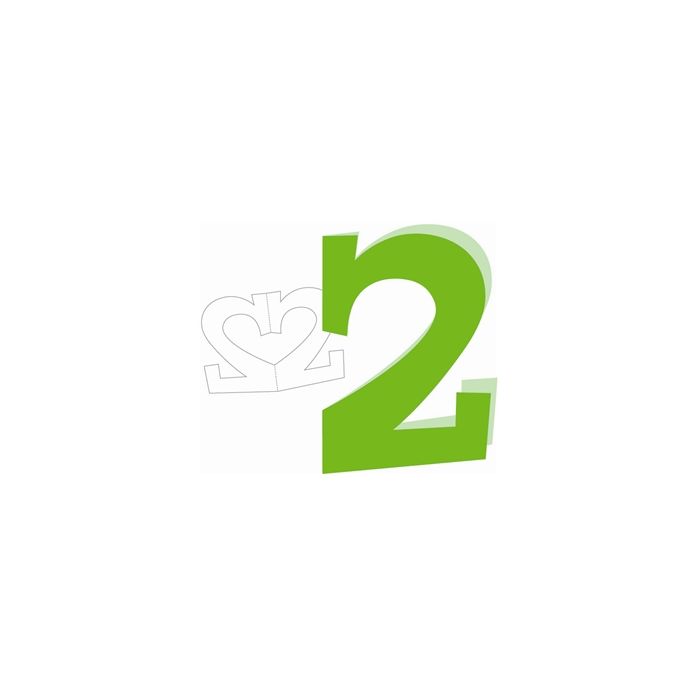 2 shaped card