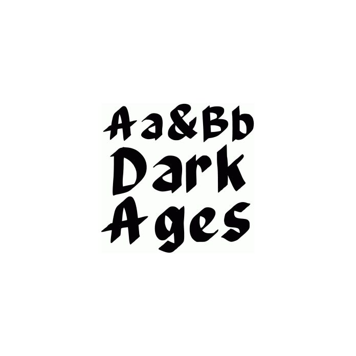dark ages font