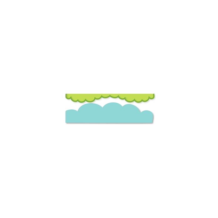 hand-drawn scallop border