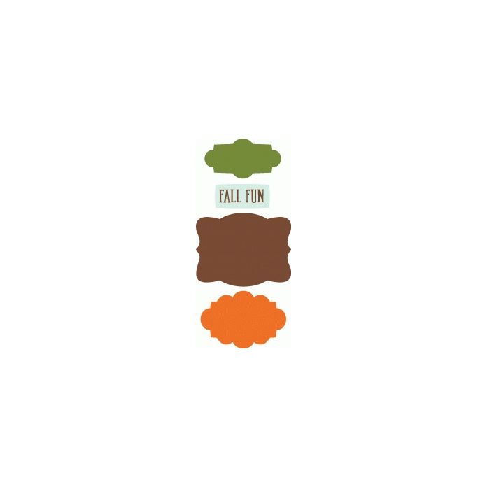 fall fun label set