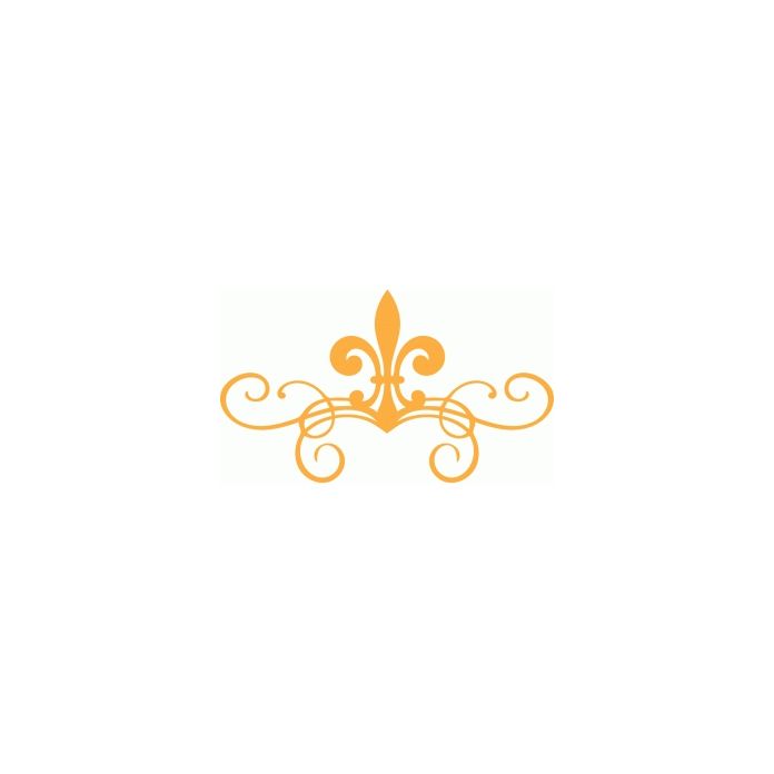fancy fleur de lis
