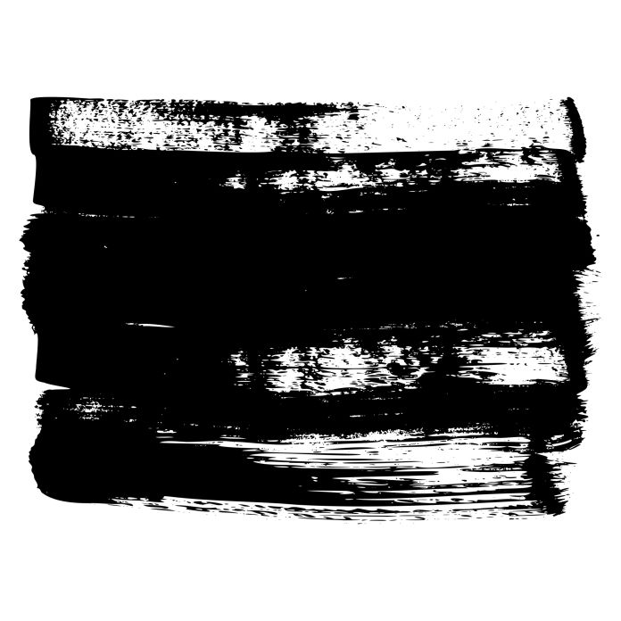 Dry Paint Grunge Clipping Mask Frame or Border