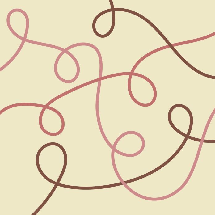 Entangle lines printable pattern|D-1246154