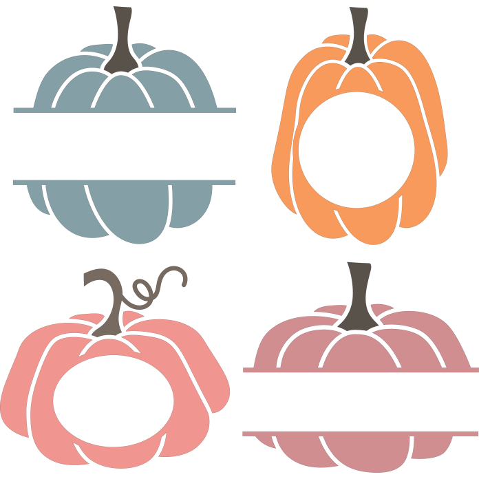 Fall Pumpkin Monograms