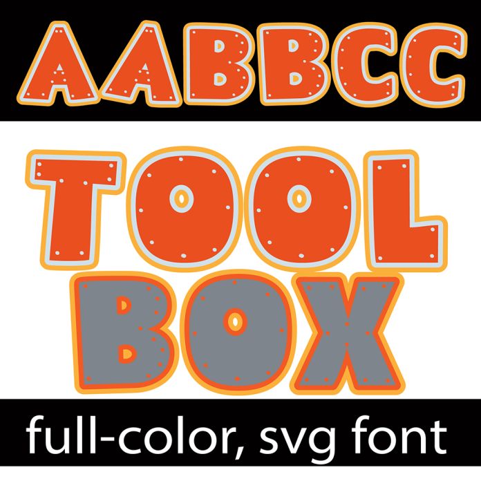 Toolbox Color Font