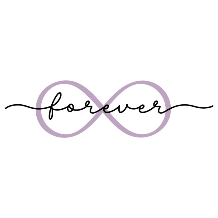 Forever Infinity Word