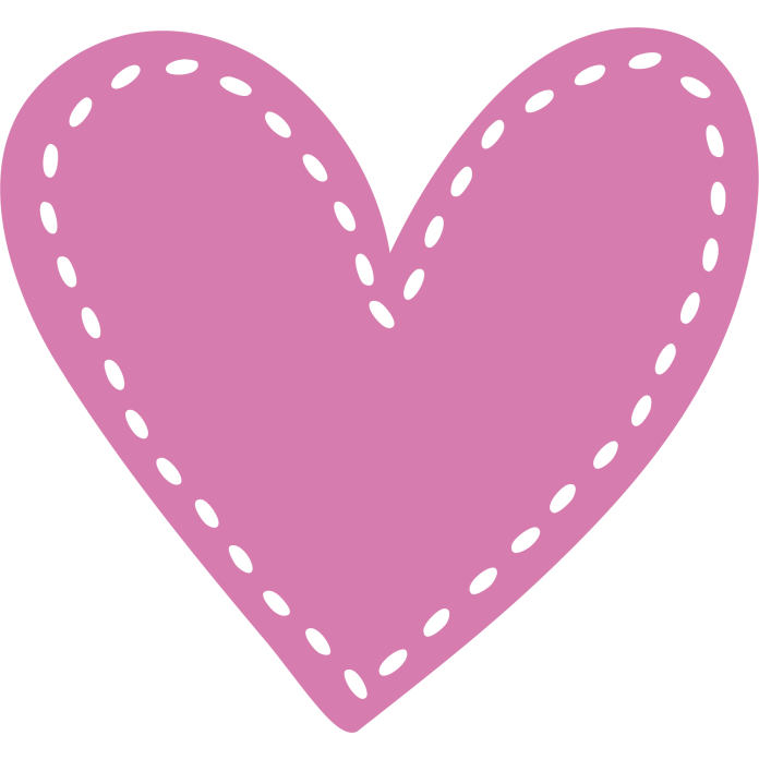 Heart with Stitches|D-1244294