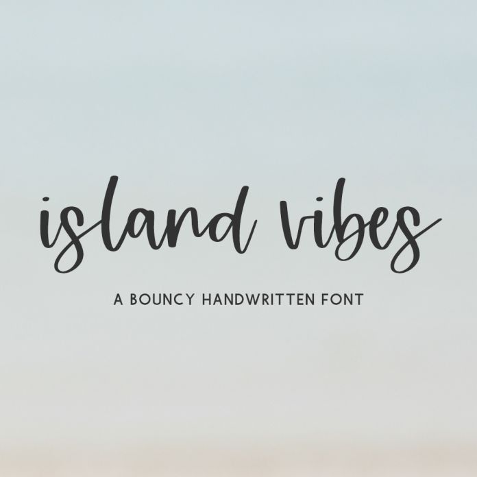 Island Vibes Script Font