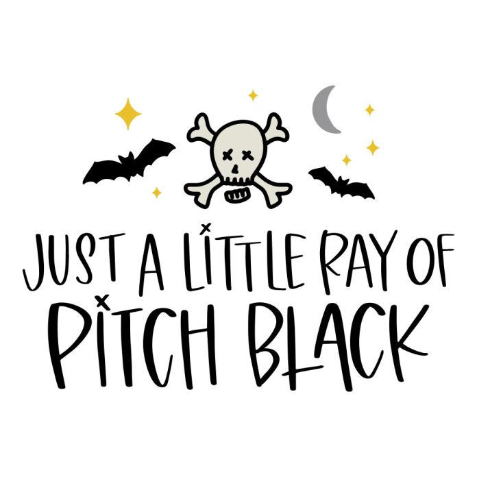 Just a Little Ray of Pitch Black