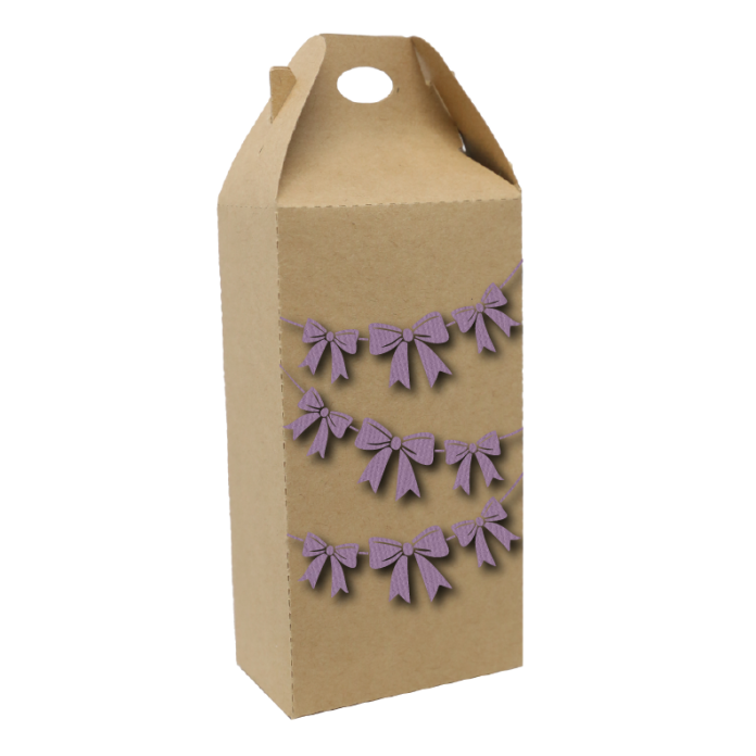 Bow Garlands Tall Gable Box|D-1257730