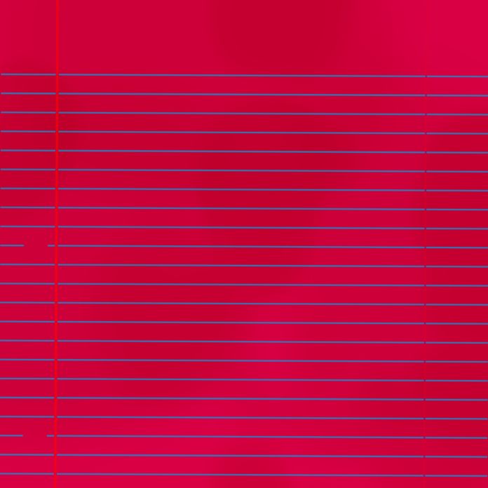 Red Lined Paper Background Pattern|D-375472