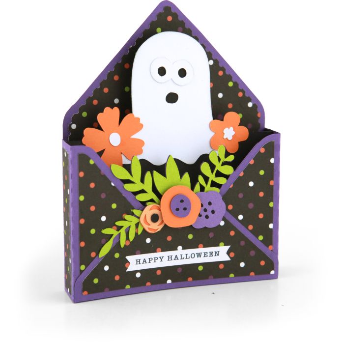 Box Card Envelope Halloween Ghost