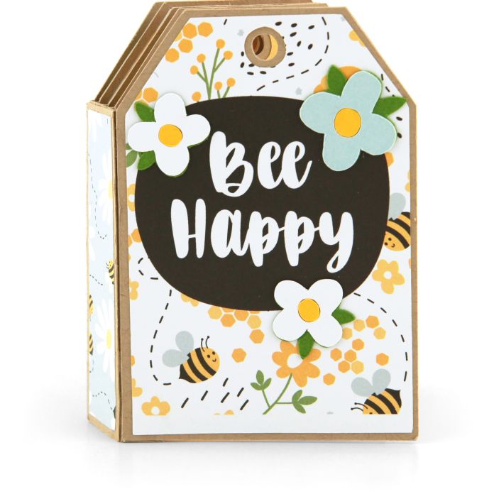 Hidden Binding Mini Album Tag