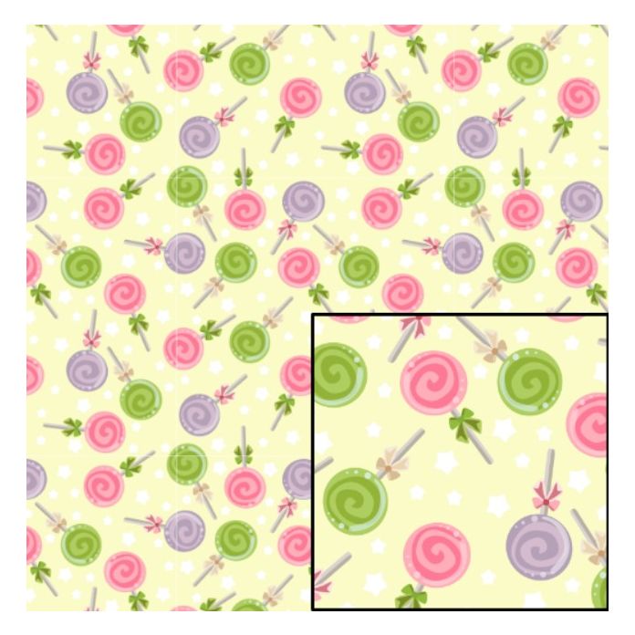 Digital Pattern Paper - Lollipops|D-1239209