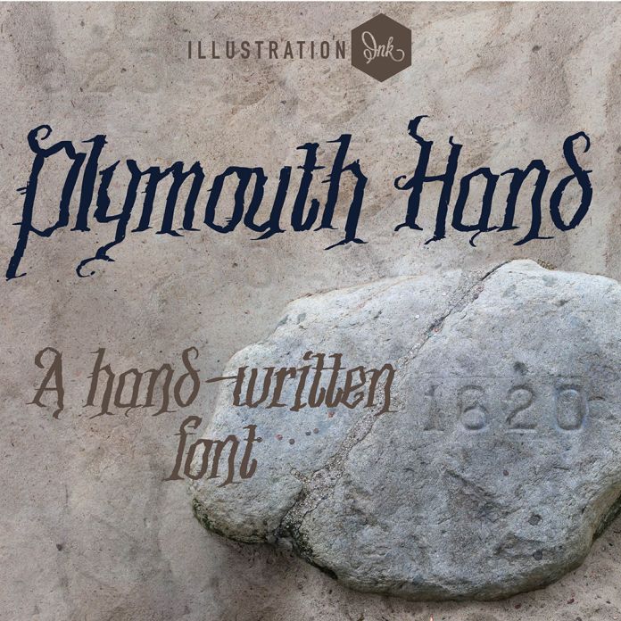 PN Plymouth Hand Italic|D-1232618