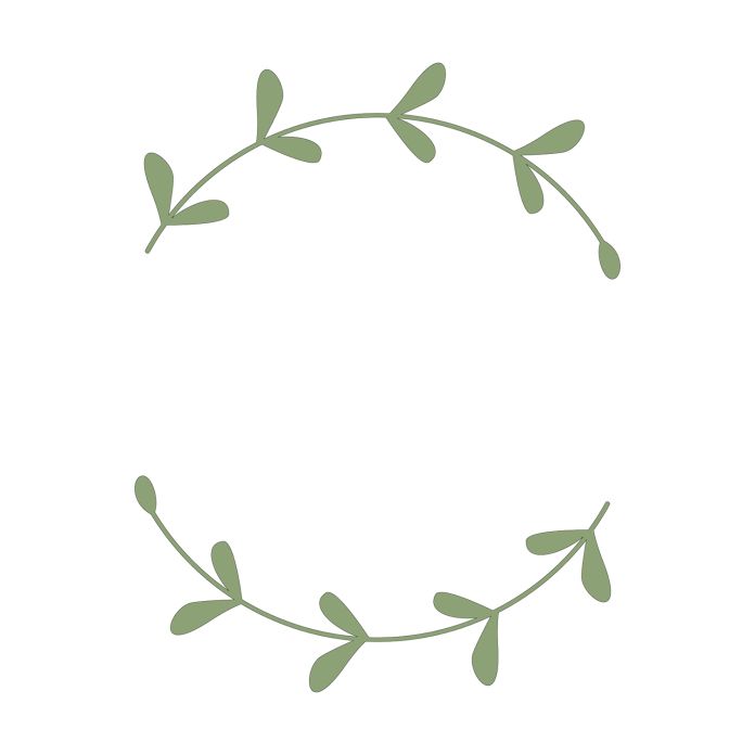 Little Round Leaf Wreath