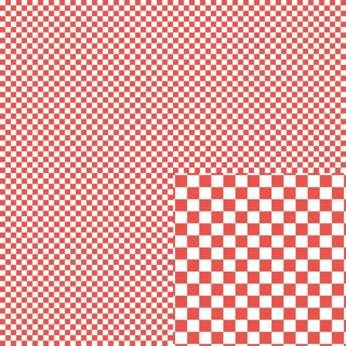 Rose Red and White Checker Pattern|D-1232608