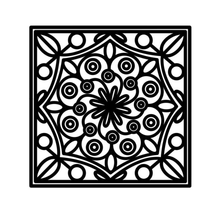 symmetrical coloring pages