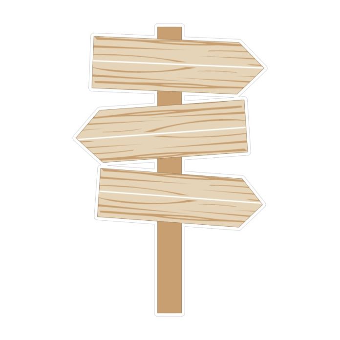 Wooden Signs Post|D-1231337