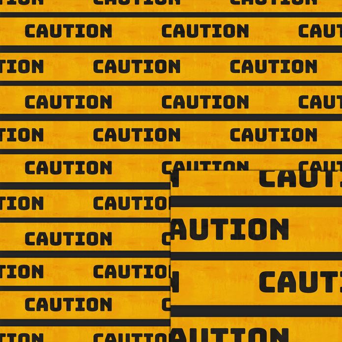 caution pattern