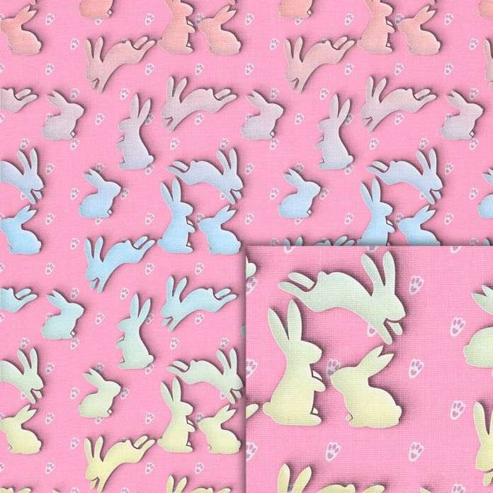 easter bunnies pattern|D-1256214