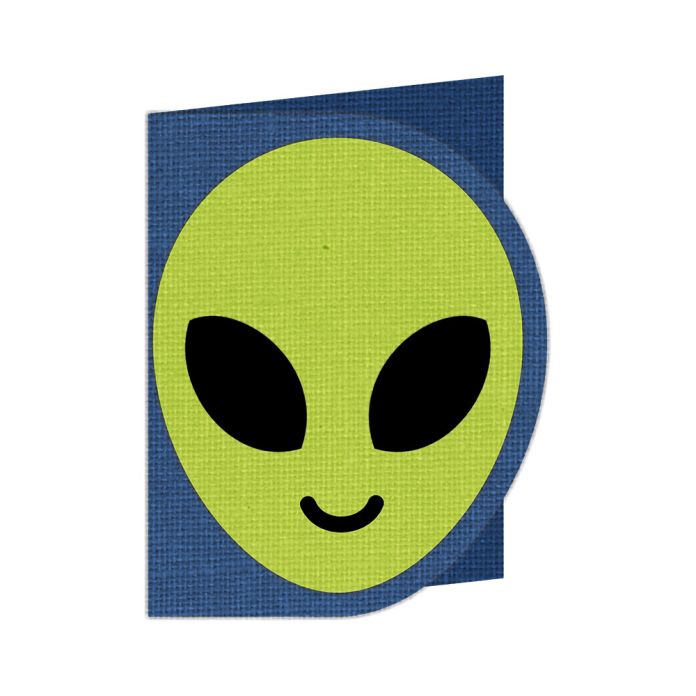 halloween alien card|D-380843