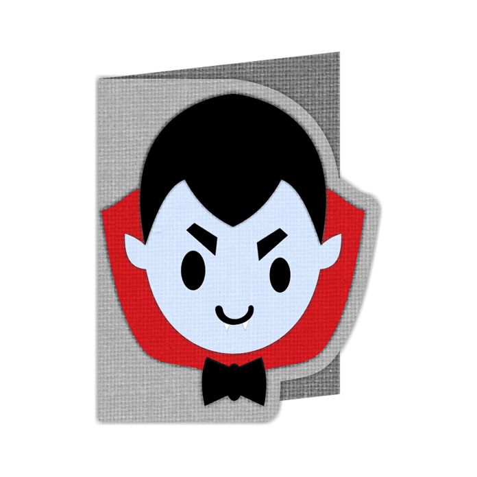 halloween dracula card
