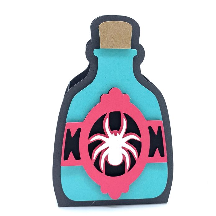 halloween spider potion box