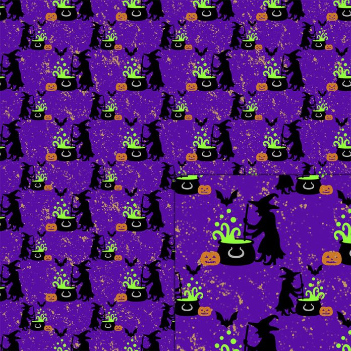 halloween witch pattern