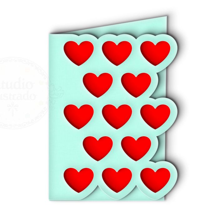 hearts card|D-1241011
